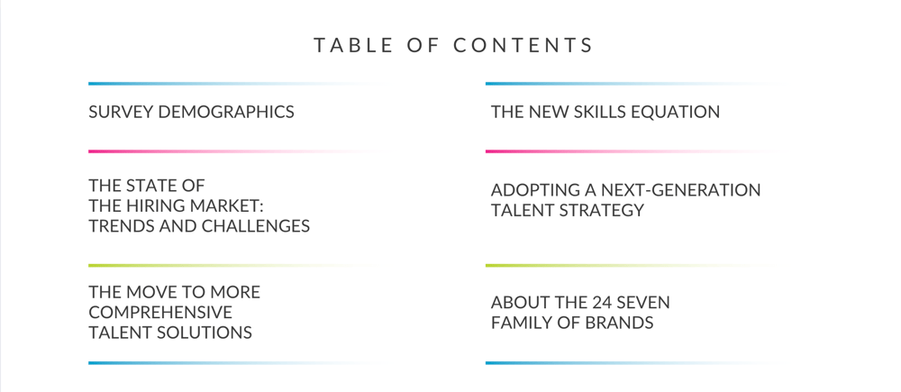 24 Seven | Talent Solutions Report